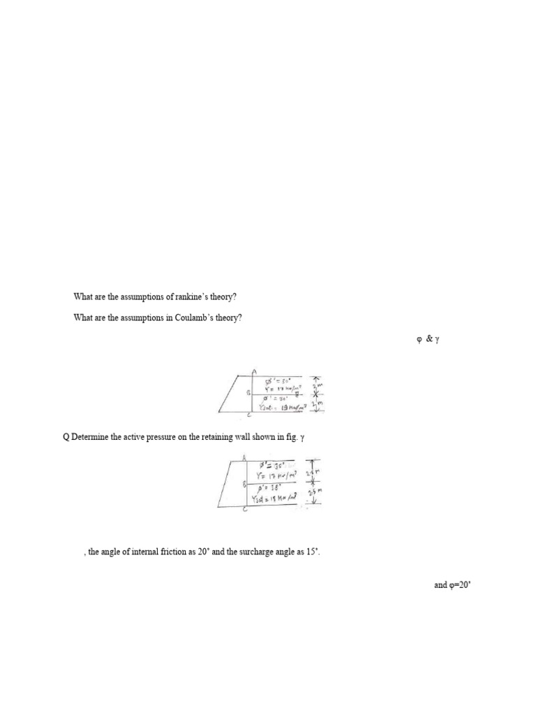 Assignment - Ce 713 (Ad. Geotechnical Engg.) | PDF | Earth Sciences ...