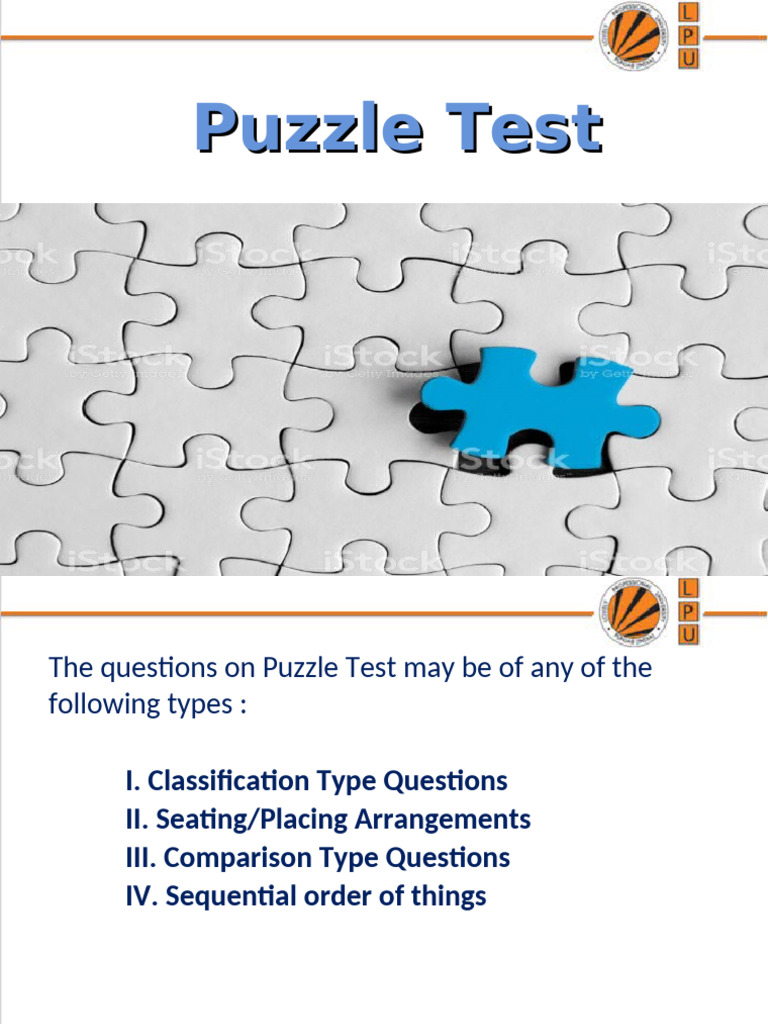 9 UNIT-V Puzzle Test | PDF | Science