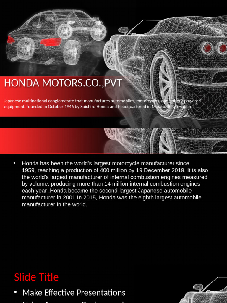 Car Template 16x9 | PDF