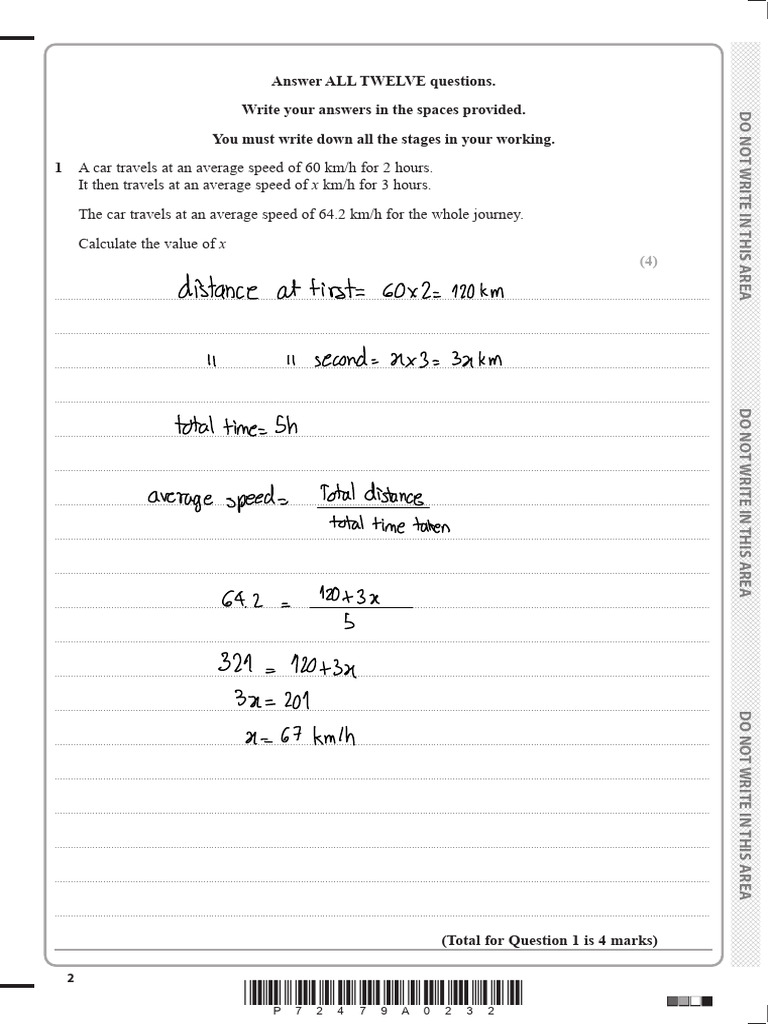 25_May_4MB1_Paper2 KMT | PDF | Speed | Geometry