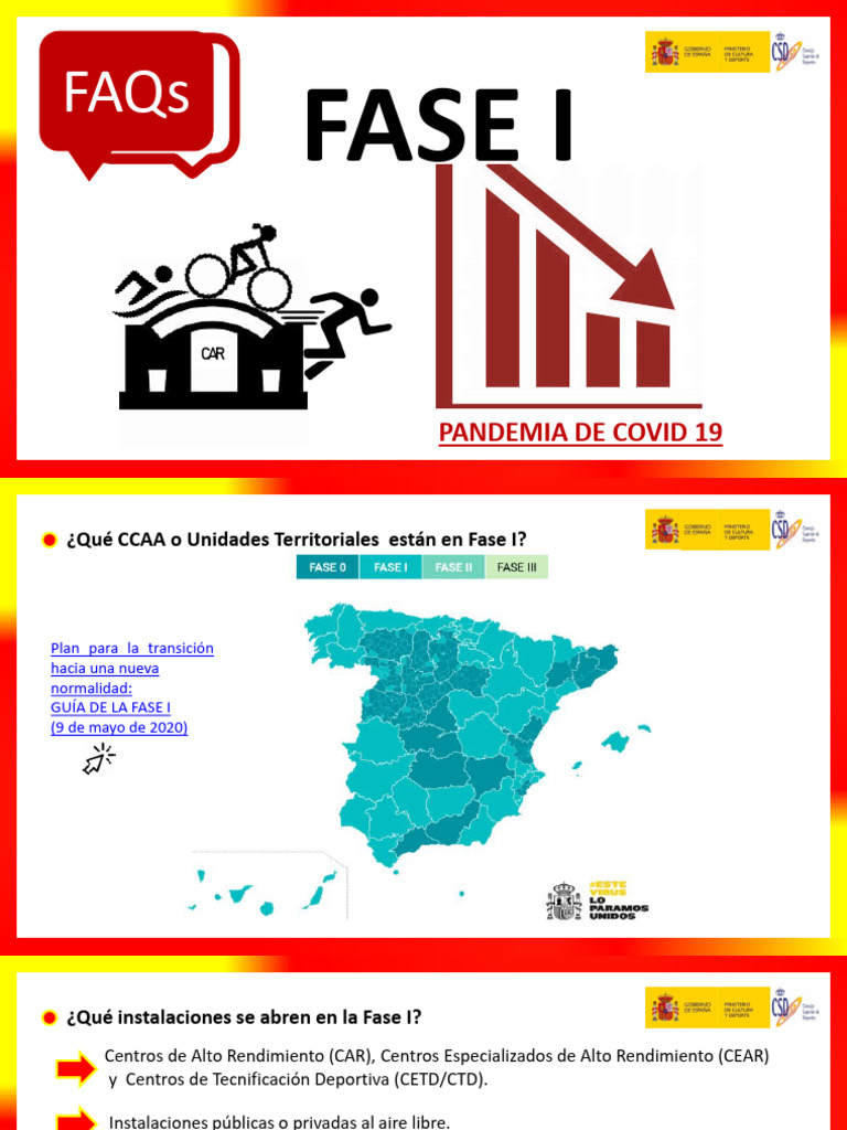 2020511_132051_FAQs Deporte (Fase 1) | PDF | España