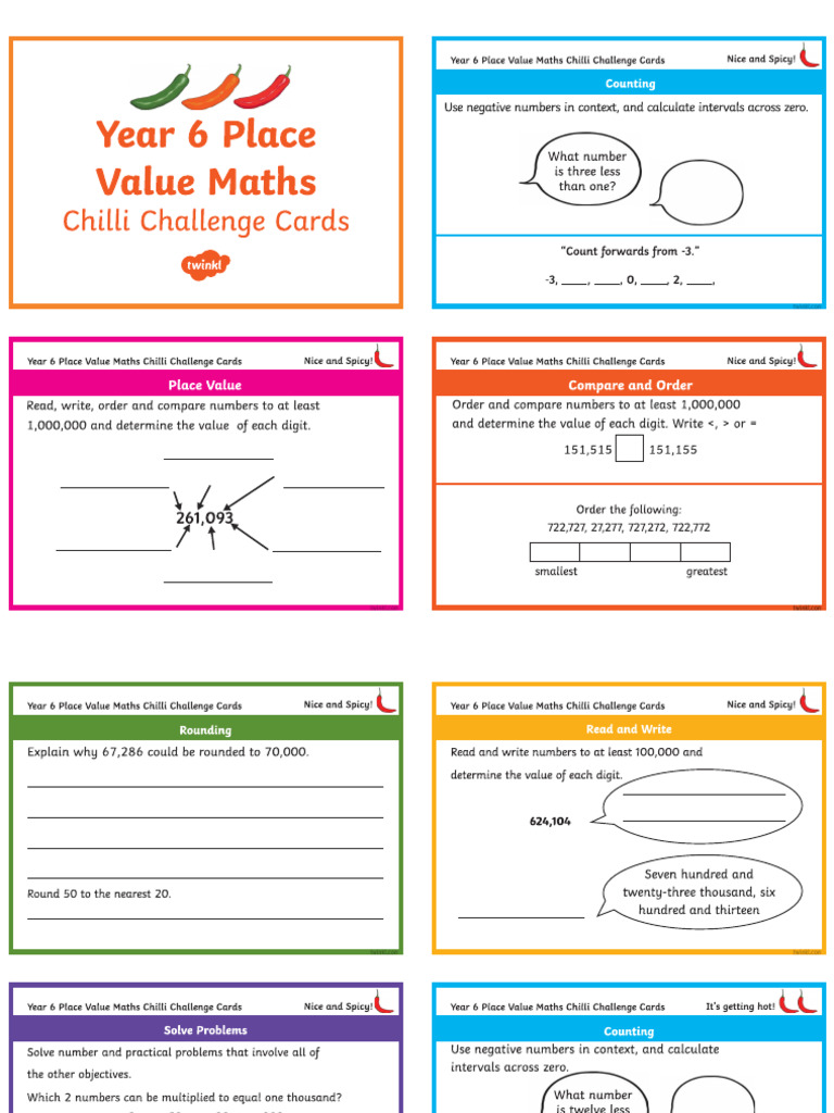 Mathematics Place Value | PDF