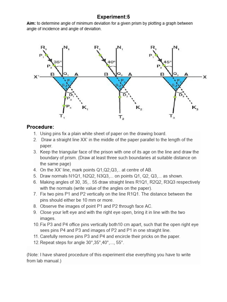 Physics Experiment-5 | PDF