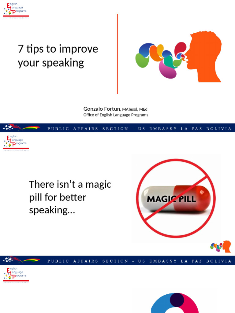 7 Tips to Enhance Your Speaking Skills | PDF | Accent (Sociolinguistics ...