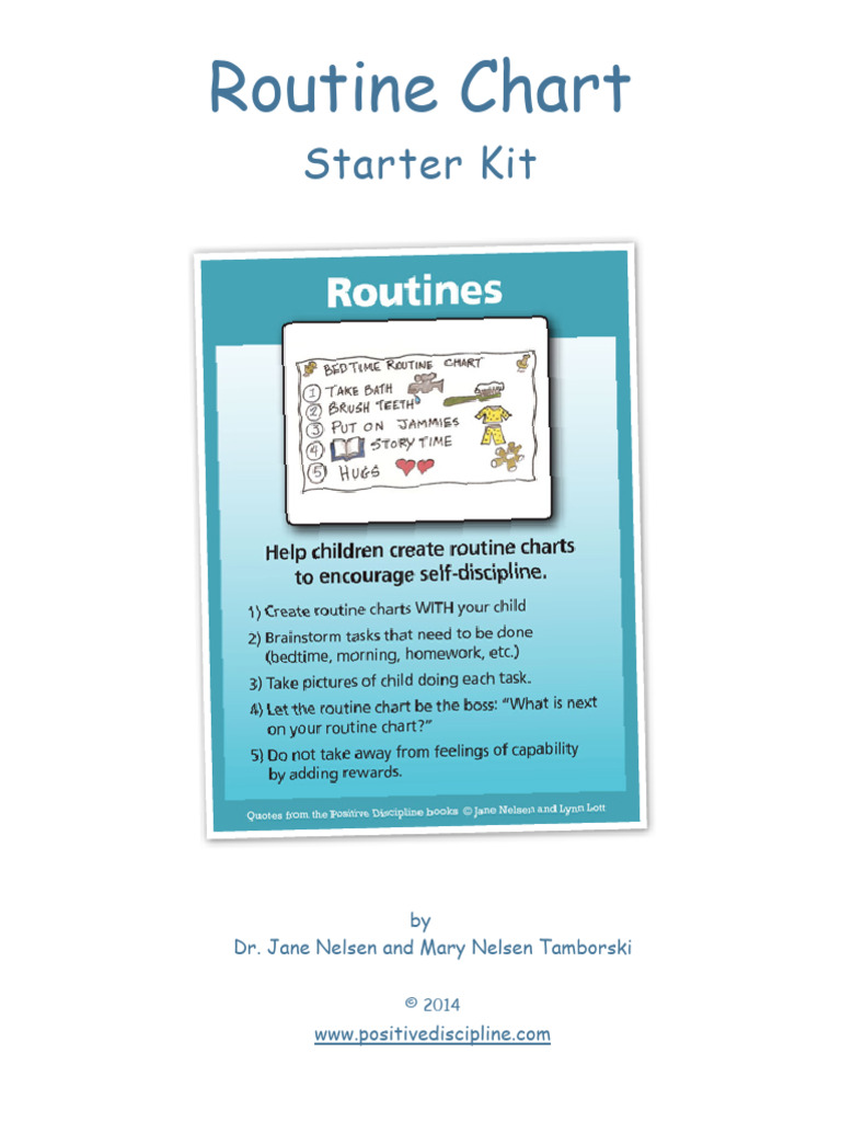 Routine Chart Starter Kit | PDF