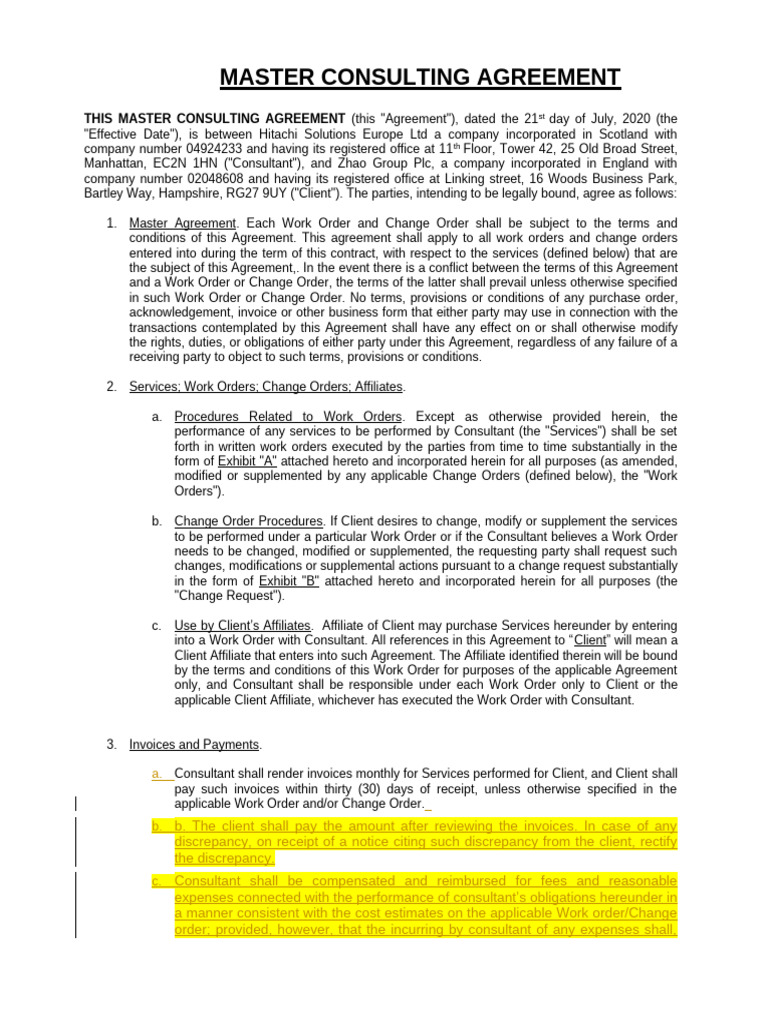 Sample (Test Agreement) | PDF | Indemnity | Legal Liability