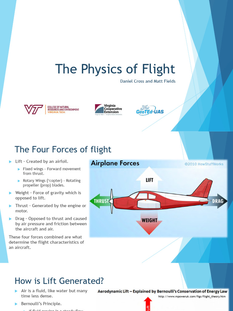 Physics of Flight | PDF | Lift (Force) | Airfoil