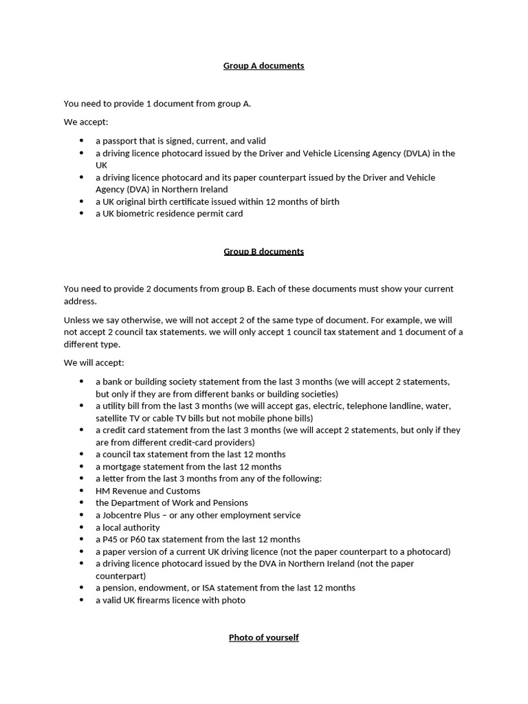 Laser ID Requirements | PDF