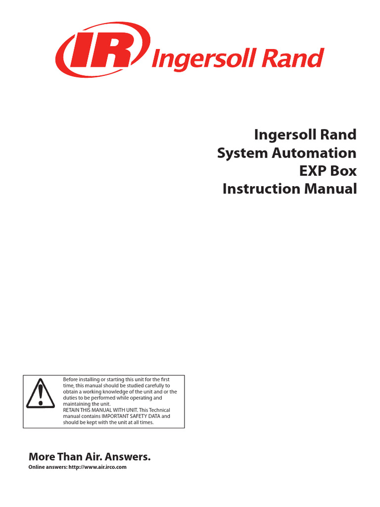 EXP Box Manual 80444144 EN | PDF | Power Supply | Manufactured Goods
