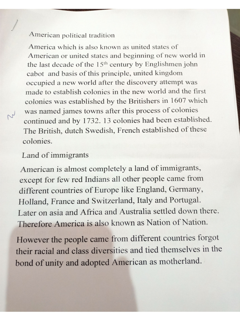 American Political Tradition | PDF