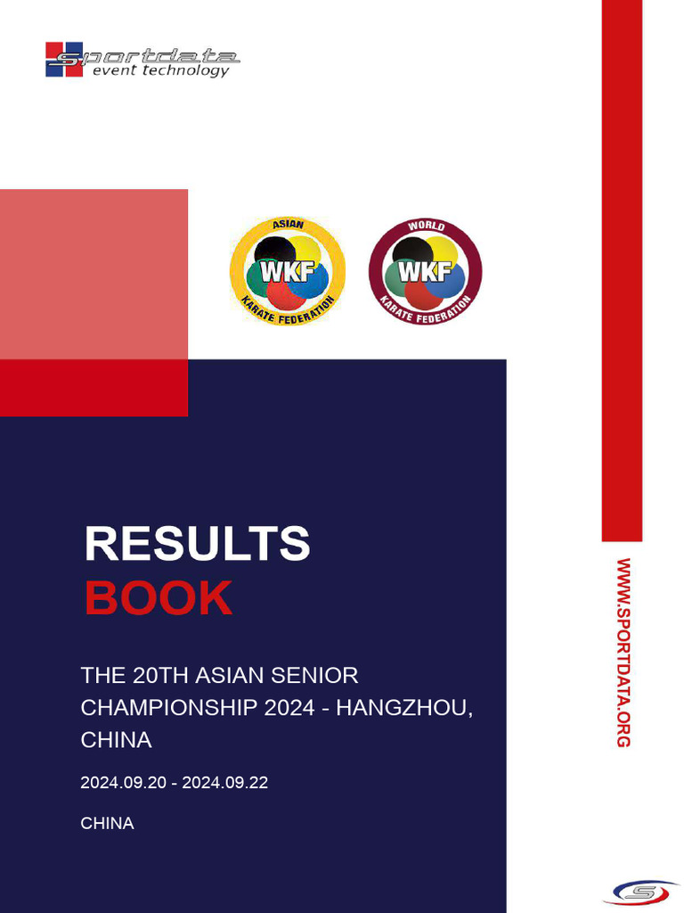 Akf Results | PDF | East Asian Martial Arts | Japanese Martial Arts