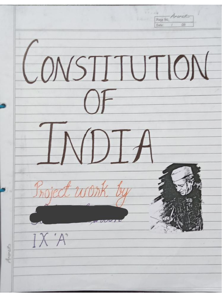 History Civics Project Class 9 Tahira Creations | PDF