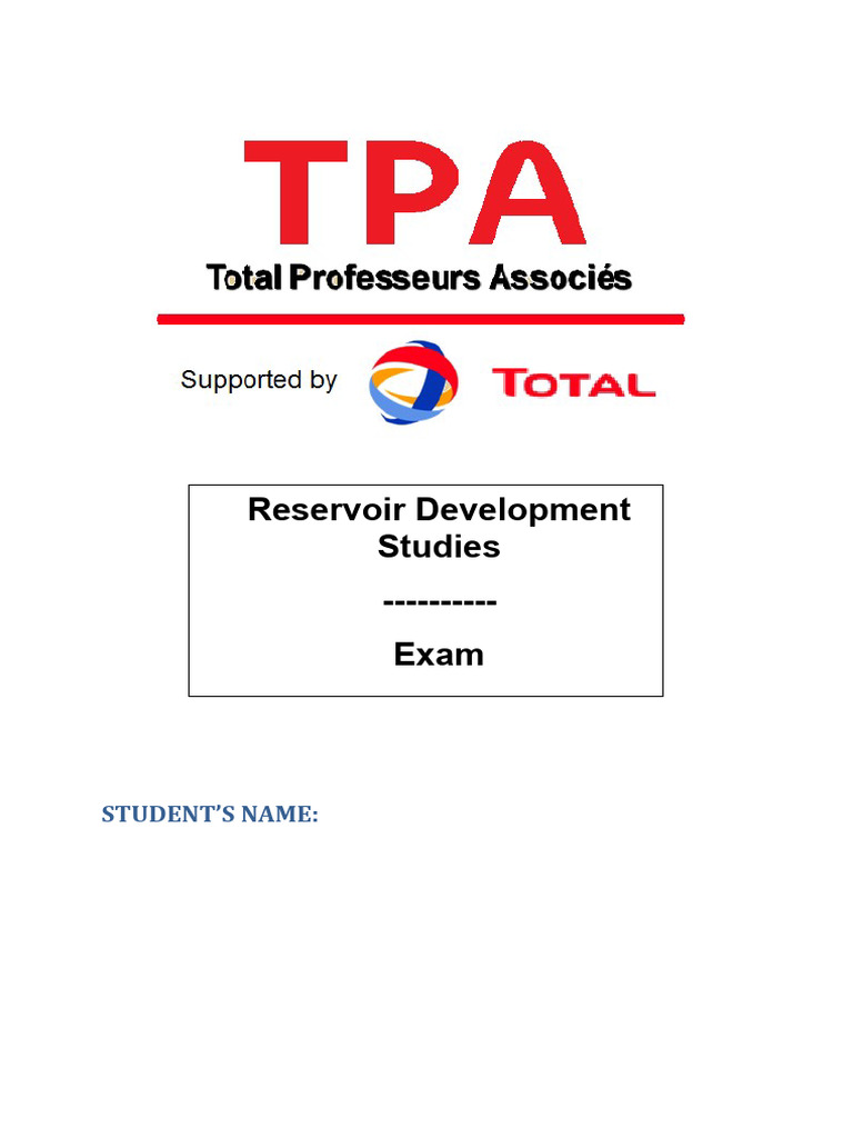 2022 05 DEV CUPB Exam Answer | PDF | Petroleum Reservoir | Porosity