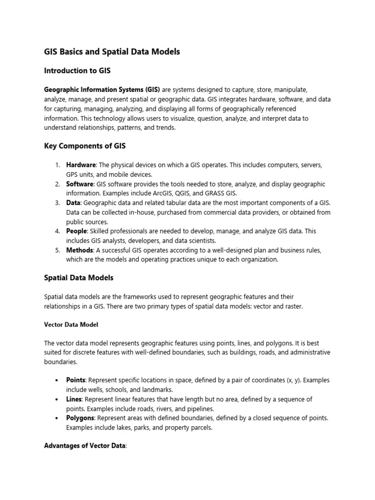 GIS WEEK 5&6 | PDF | Geographic Information System | Surveying