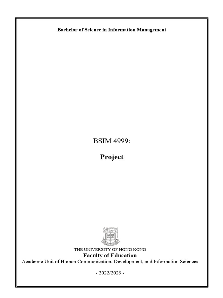 BSIM Course Outline 2022 | PDF | Methodology | Qualitative Research