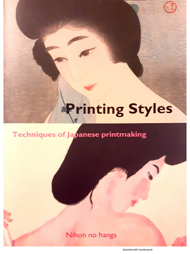 Printing Styles Techniques of Japanese Printmaking (Maureen de Vries) | PDF