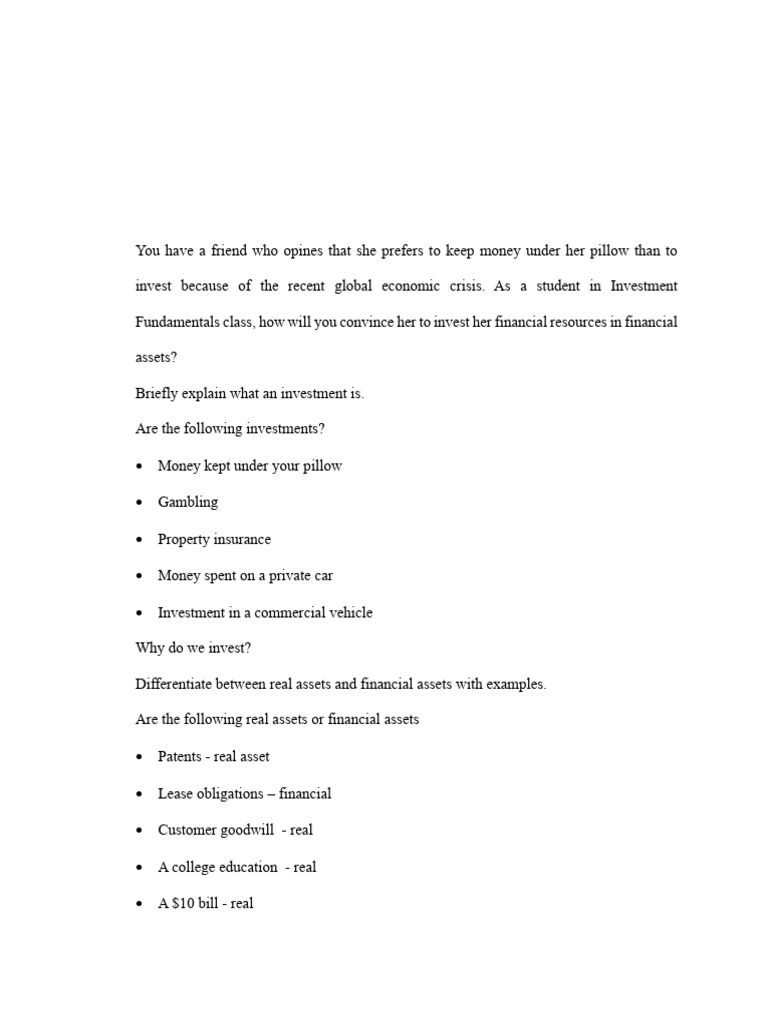 Tutorial Set 1 | PDF