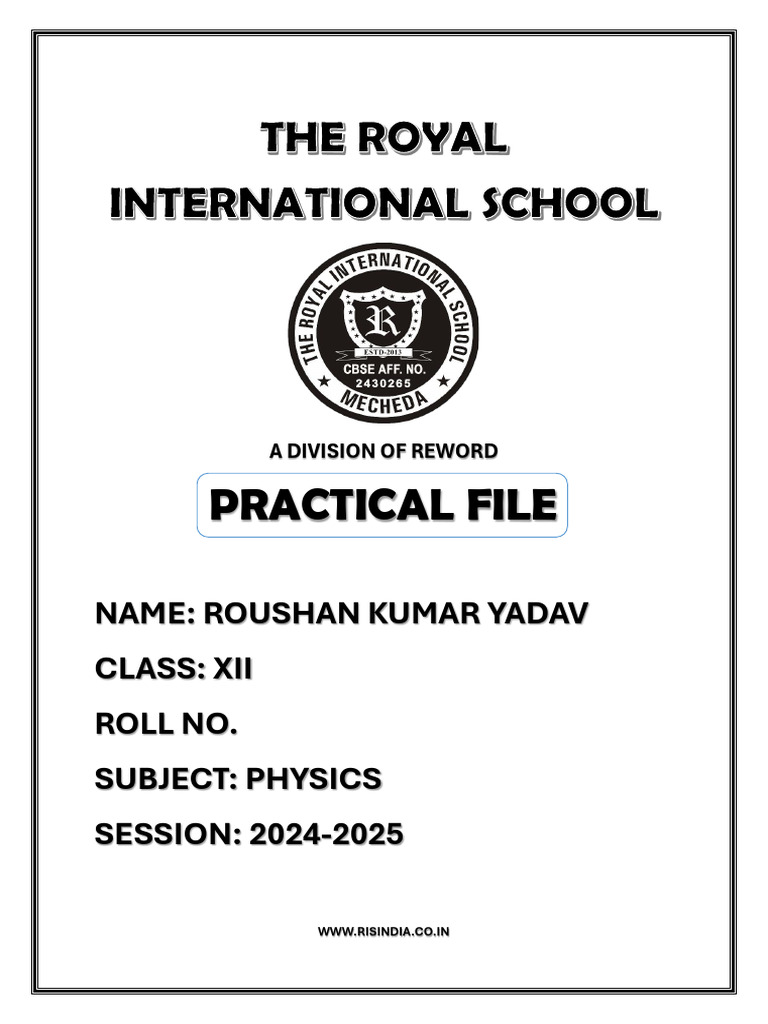 Phy Front Prac | PDF