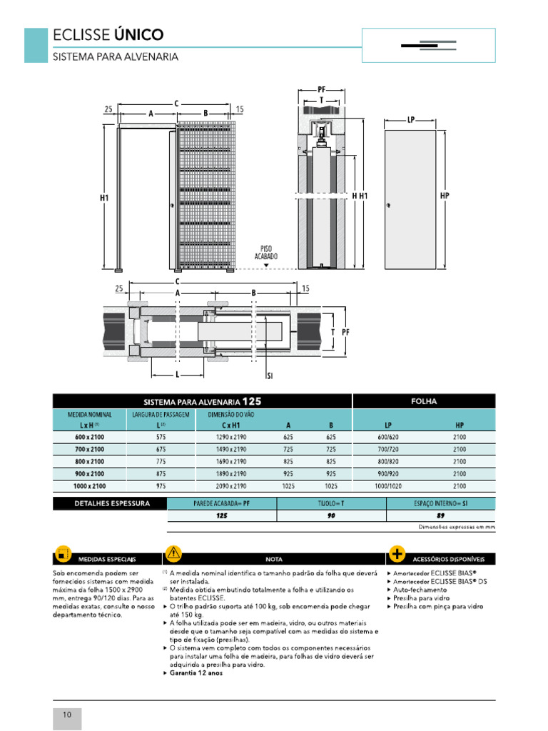 03 Ficha T Cnica Nico Alvenaria | PDF