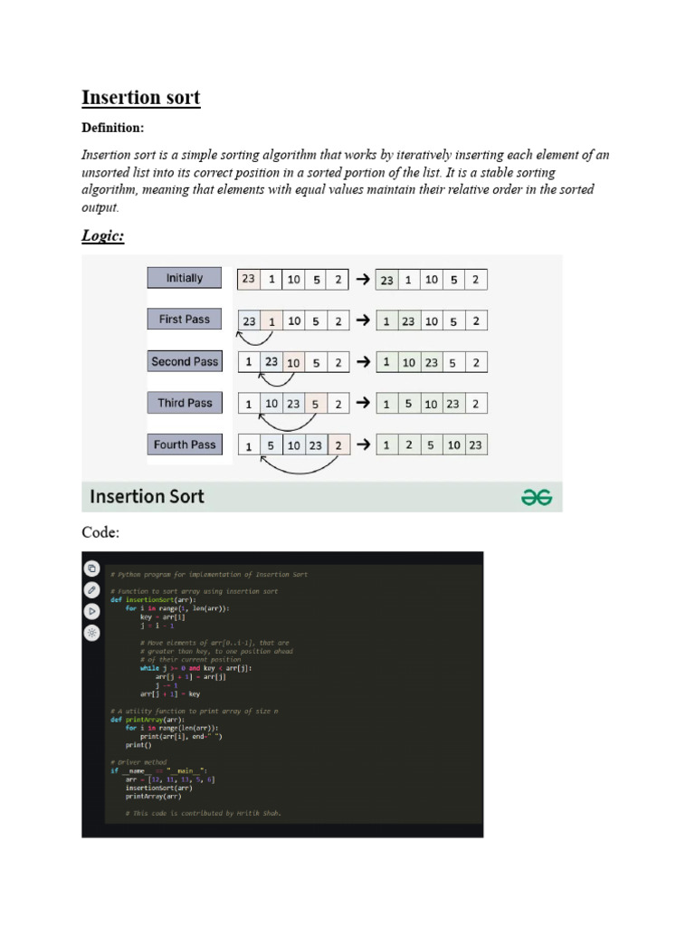 dsa | PDF | Computer Science | Algorithms dsa | PDF | Computer Science | Algorithms