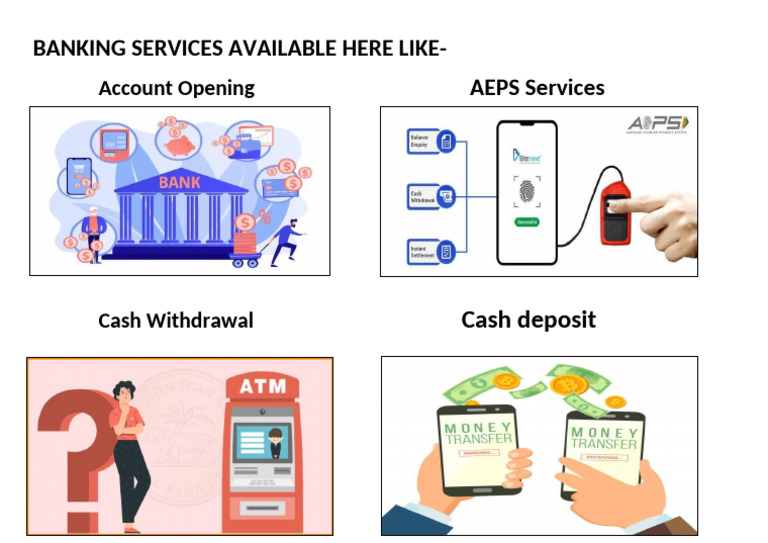 Banking Services Available Here Like | PDF