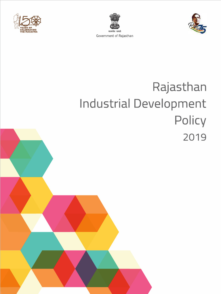 Rajasthan Industrial Development Policy | PDF