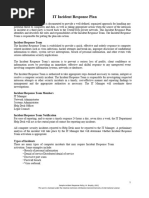 Kaizen-Incident Severity and Response Classification Matrix | PDF ...