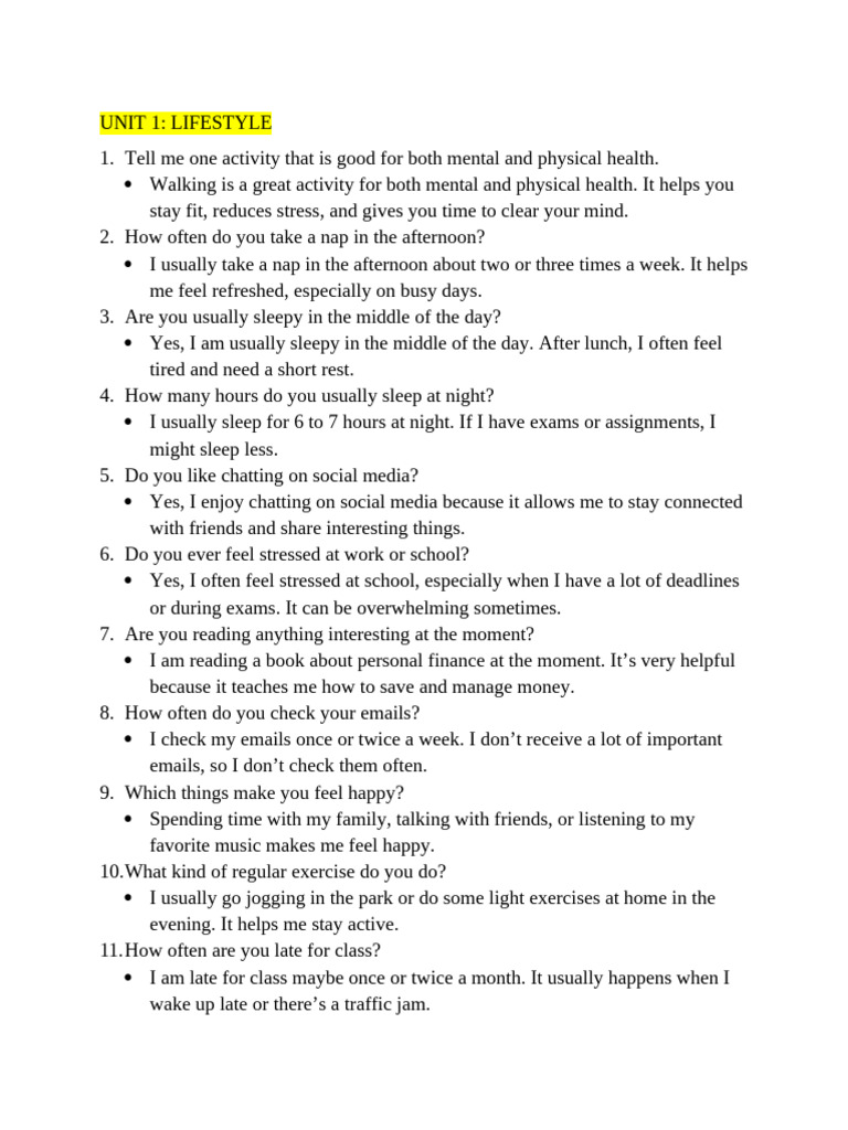 Speaking Av2 Đầy Đủ | PDF