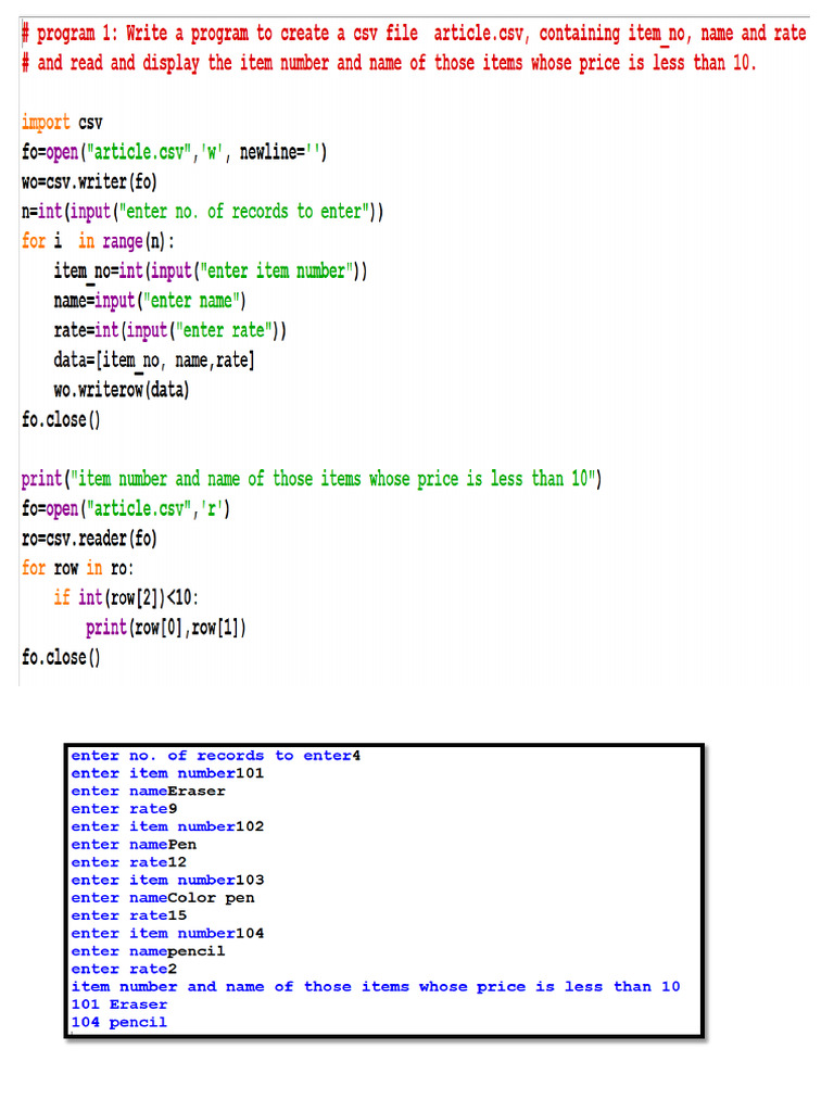 Program 1 | PDF