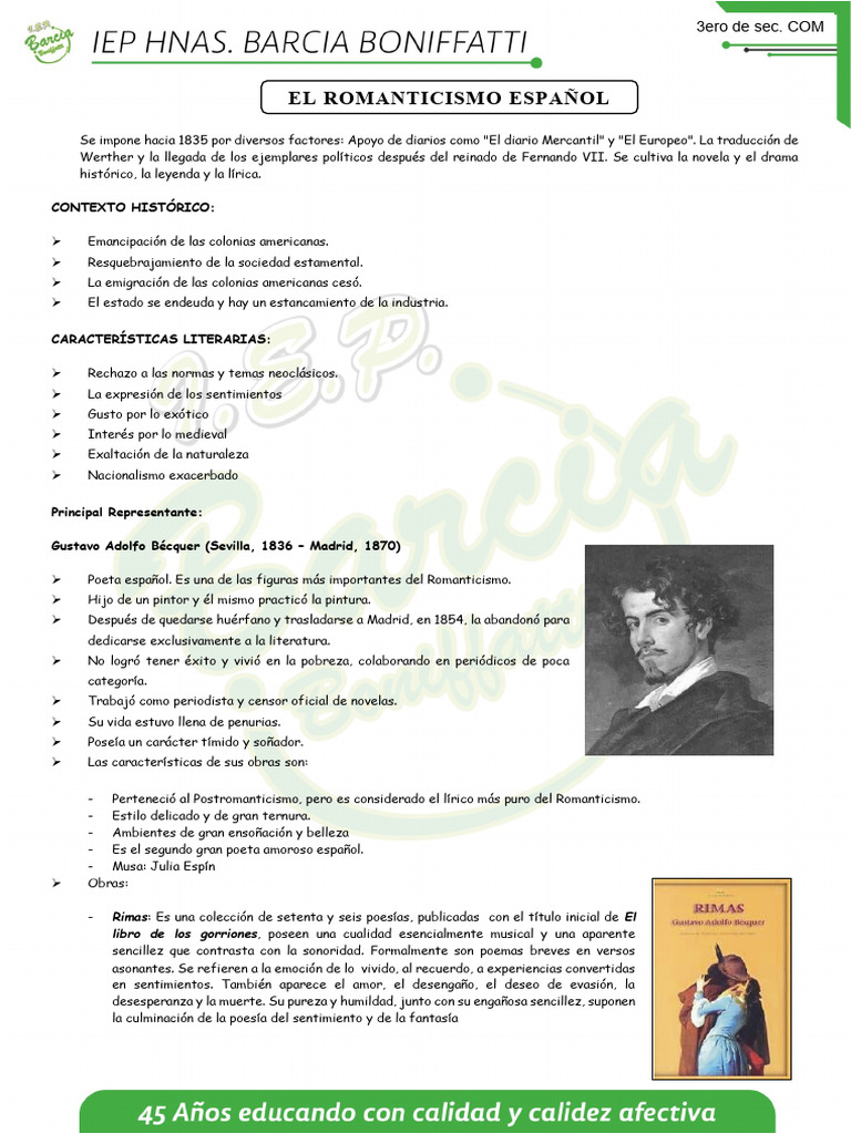 Grupo 4 | PDF | Romanticismo