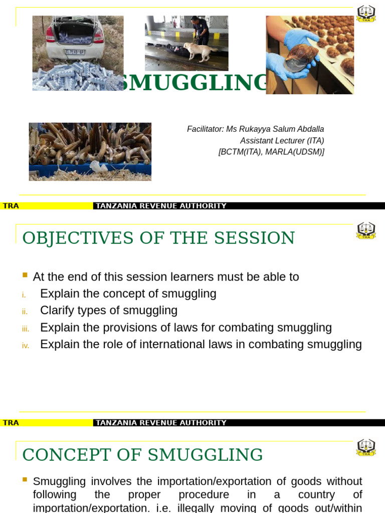 Understanding Smuggling in Tanzania | PDF | Smuggling | Customs