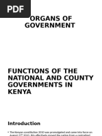 Structure of Namibia's Government | PDF | Legislature | Judiciaries