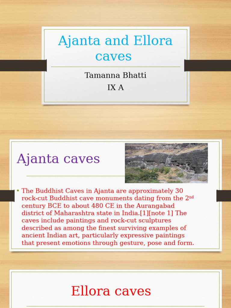 Ajanta and Ellora Caves | PDF