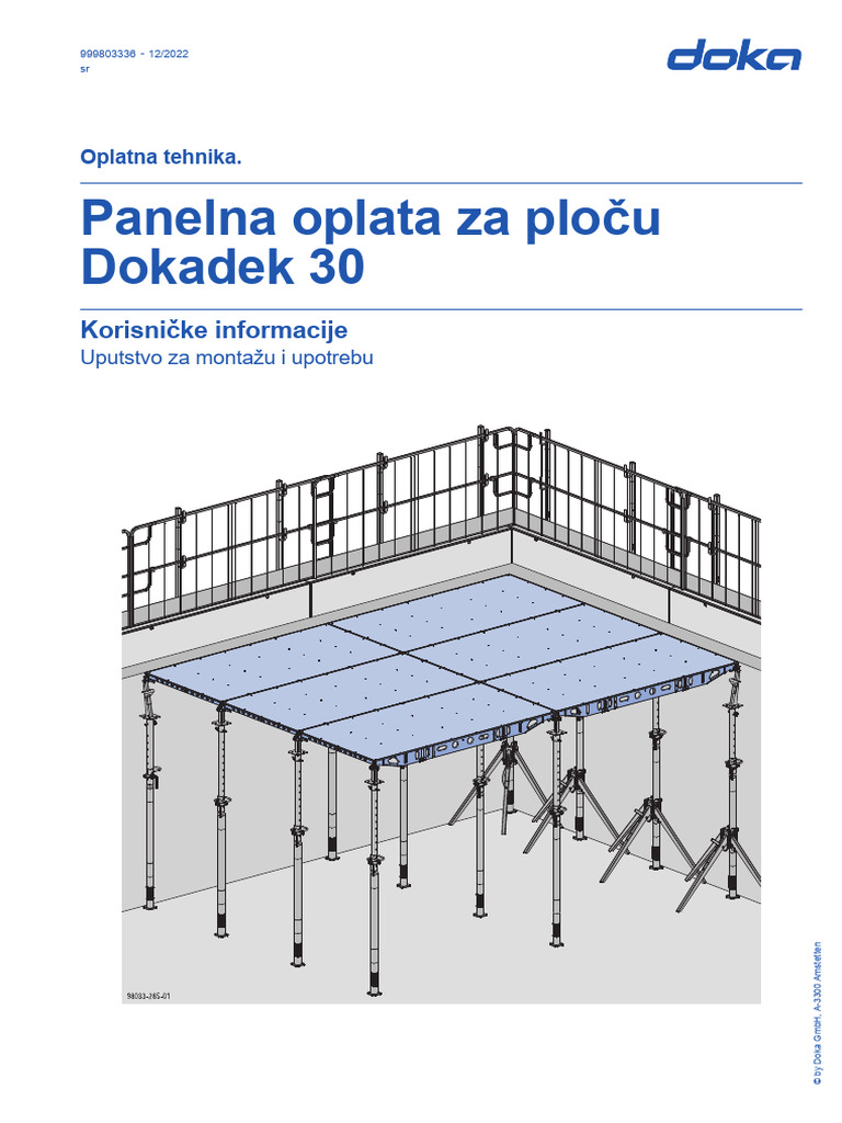 Oplatna Tehnika Doka-2 | PDF