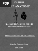 MBBS 1st Year Anatomy Short Notes | PDF