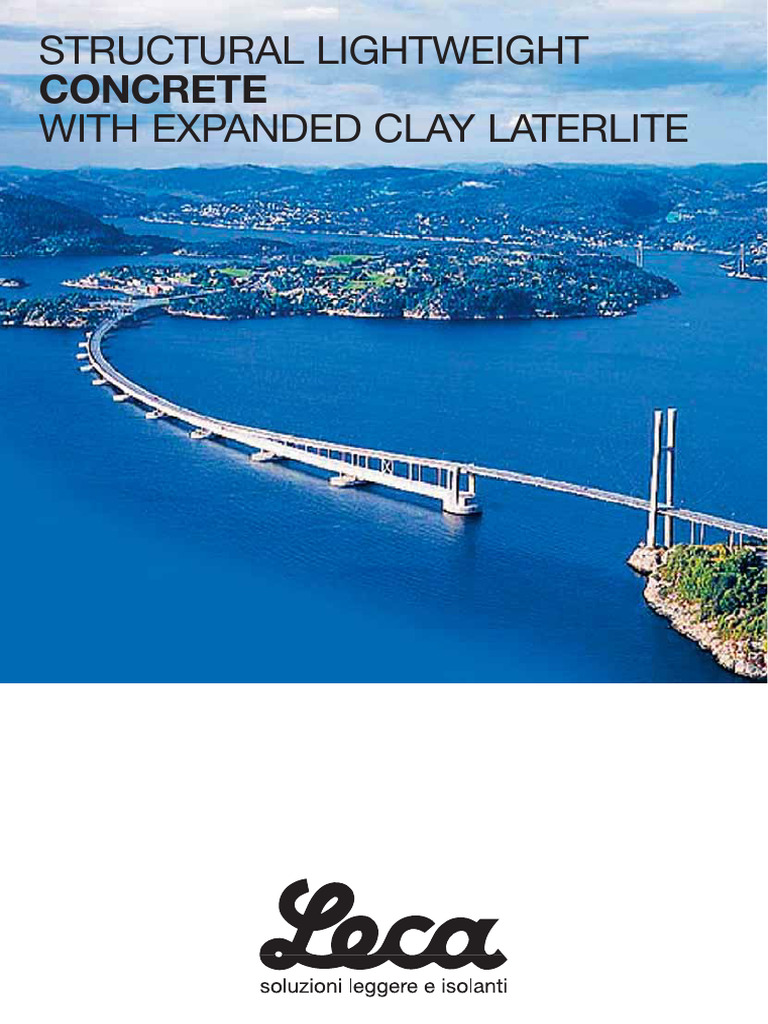 Structural Lightweight Concrete | PDF | Concrete | Construction Aggregate