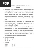 Reproduction in Plants and Animals Notes - Form 3 - Biology | PDF ...