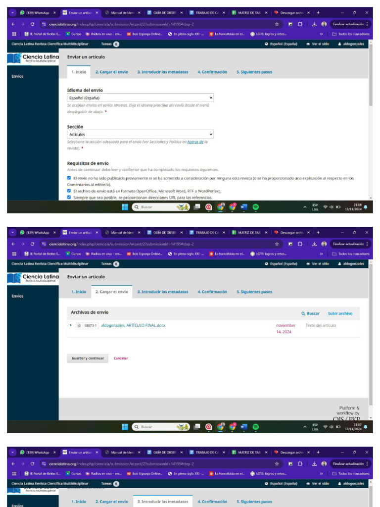 Evidencia de Postulación | PDF