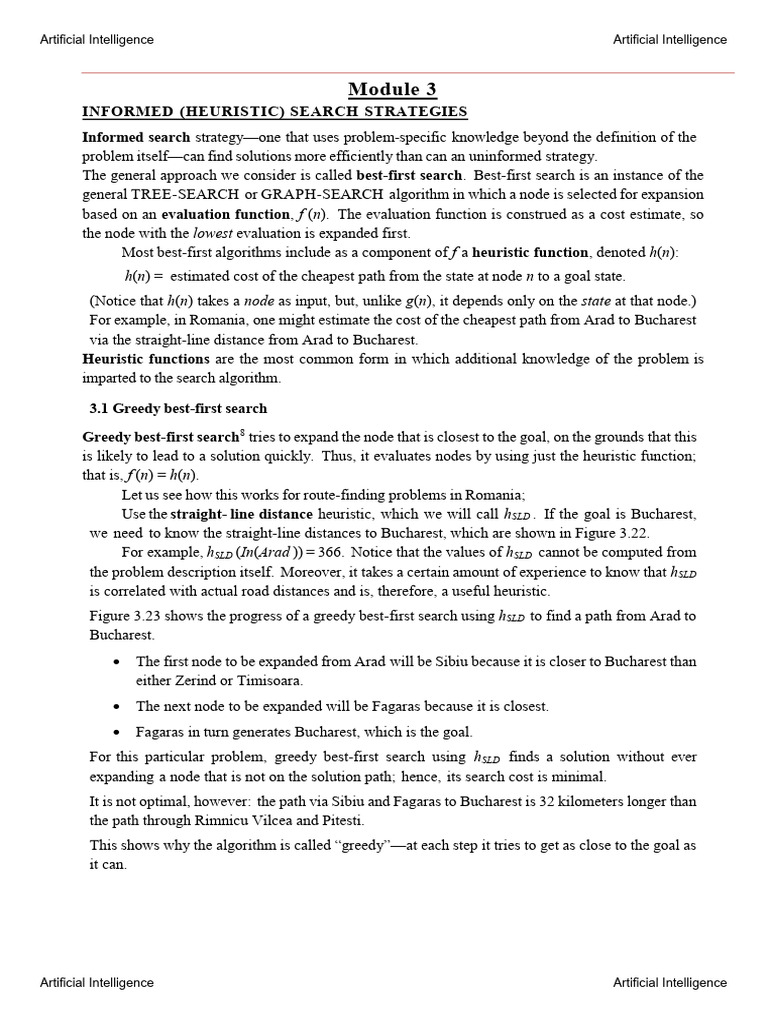 ai_mod3 | PDF | Theoretical Computer Science | Applied Mathematics