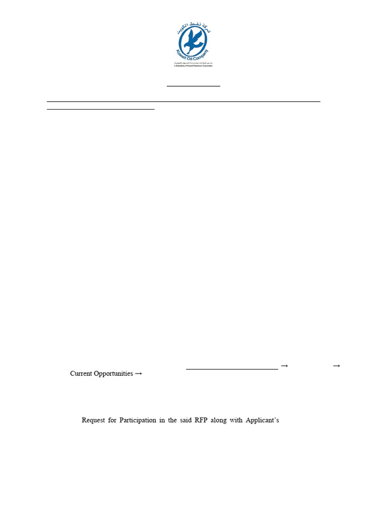 RFP NO. 2118796 - Tender Announcement | PDF