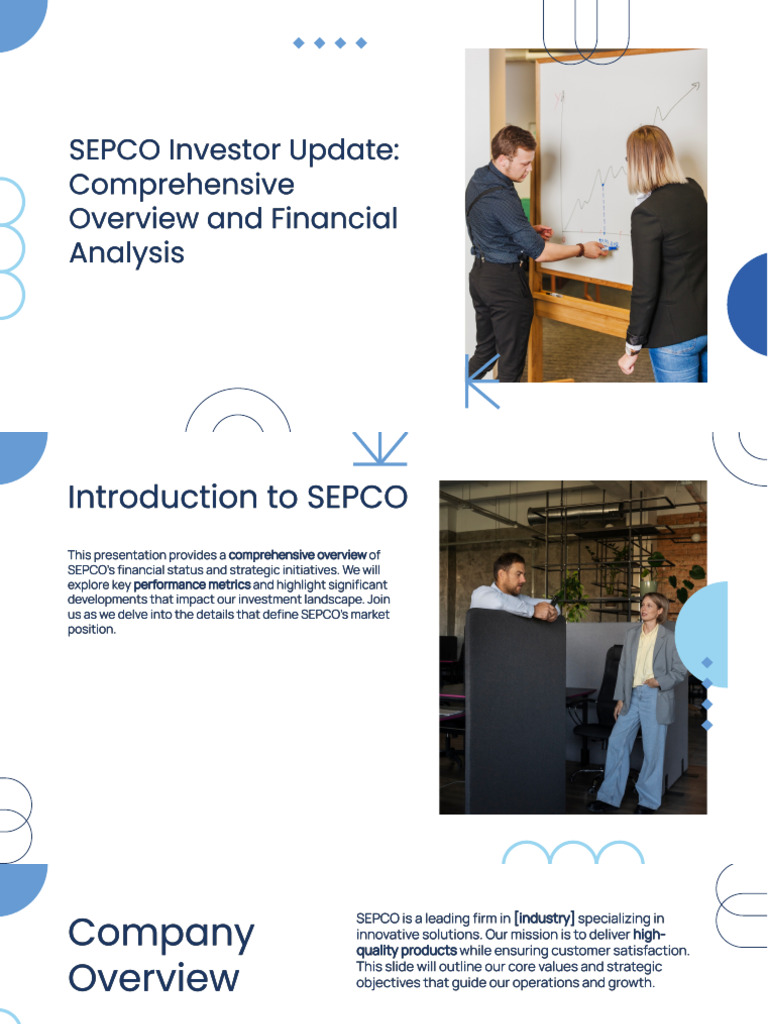 Slidesgo Sepco Investor Update Comprehensive Overview and Financial Analysis 20241213100716IzCp ...