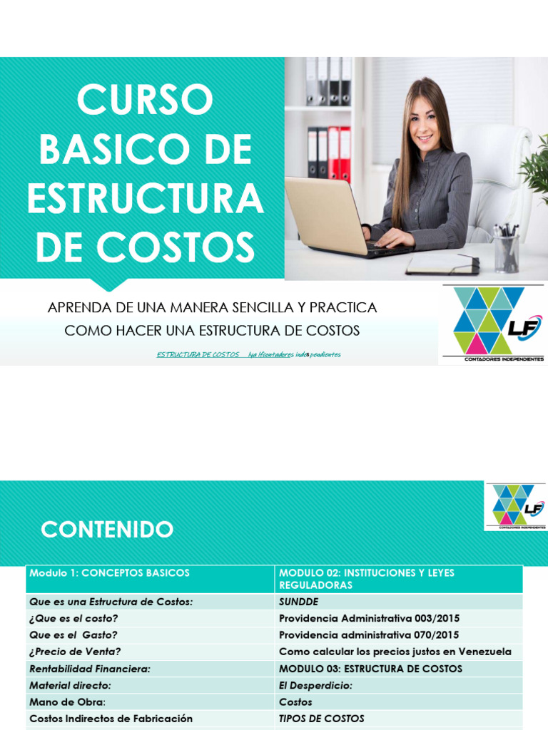 Guia Basica de Estructuras de Costos | PDF | Costo | Business