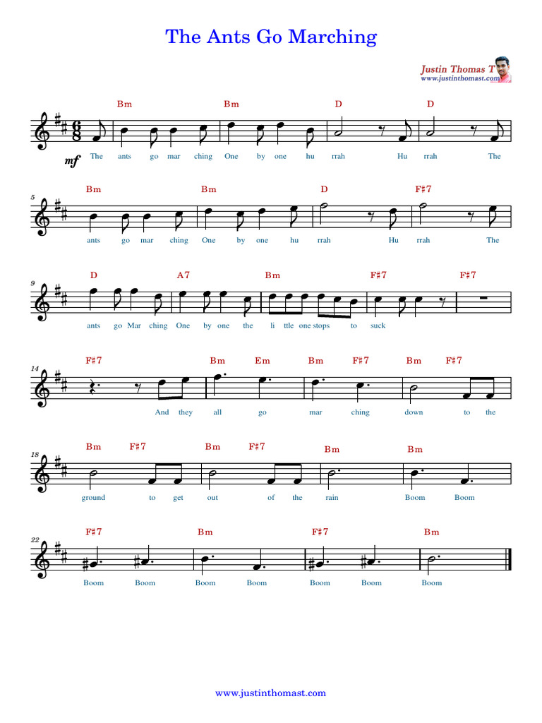 The Ants Go Marching BM | PDF