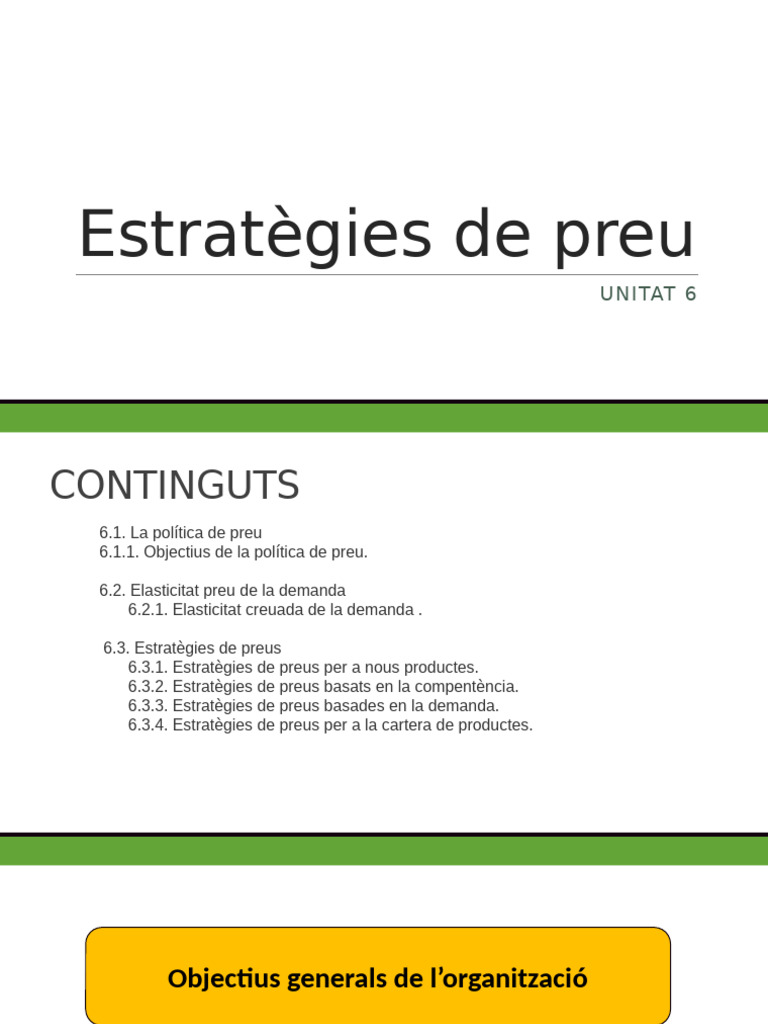 Estrategia Preu | PDF