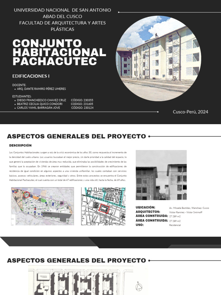 Conjunto Habitacional Pachacutec | PDF | edificio | Albañilería