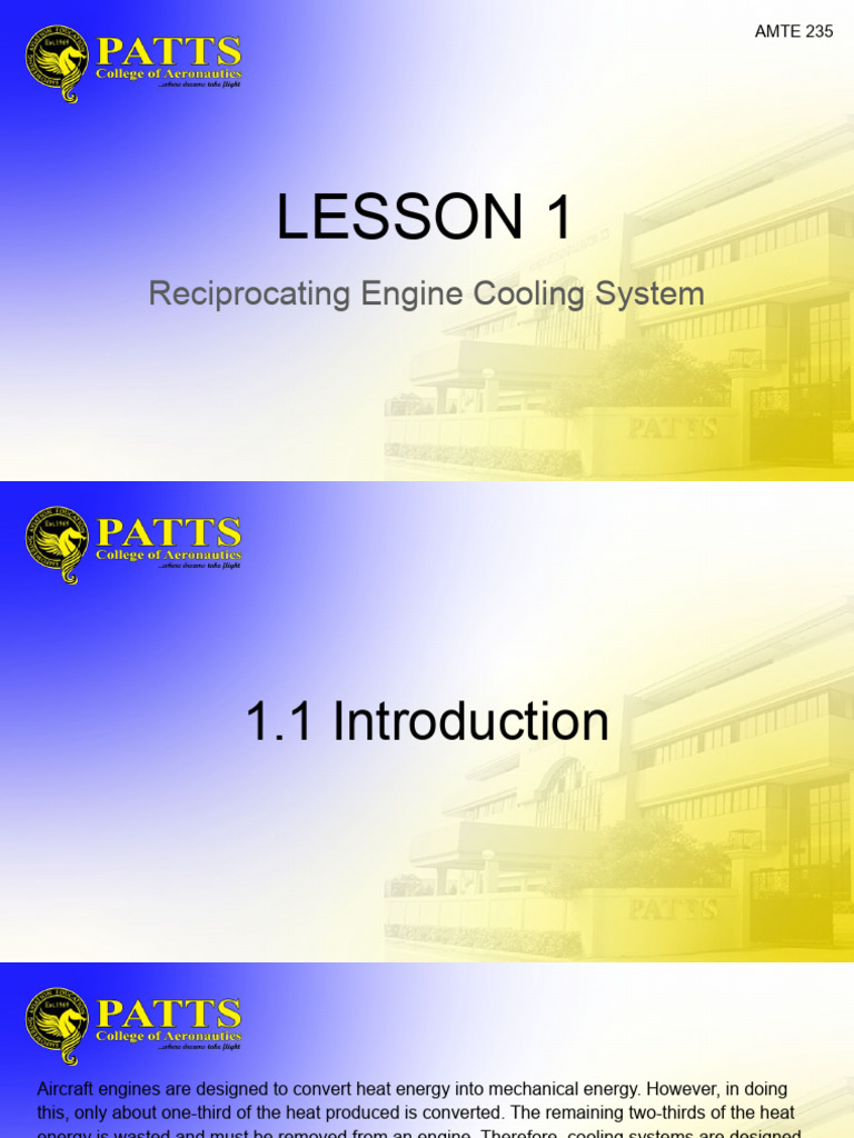 AMTE 235 LESSON 1 | PDF | Thermocouple | Engines AMTE 235 LESSON 1 | PDF | Thermocouple | Engines