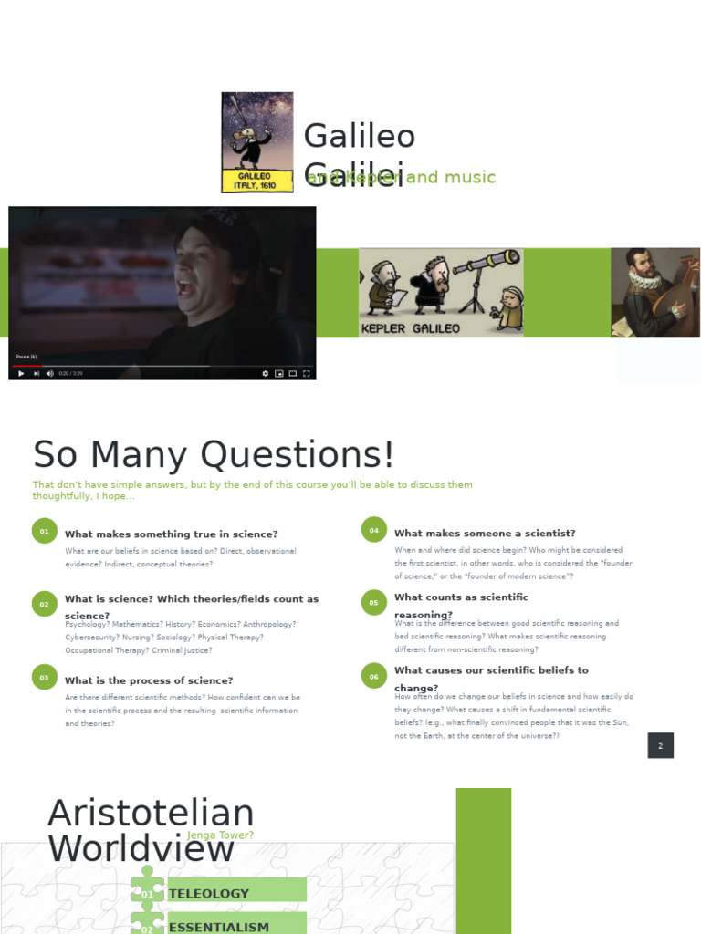 Galileo | PDF | Galileo Galilei | Science