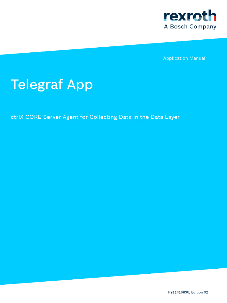 R911416836 - 02 - Telegraf App, Application Manual, en - US | PDF ...