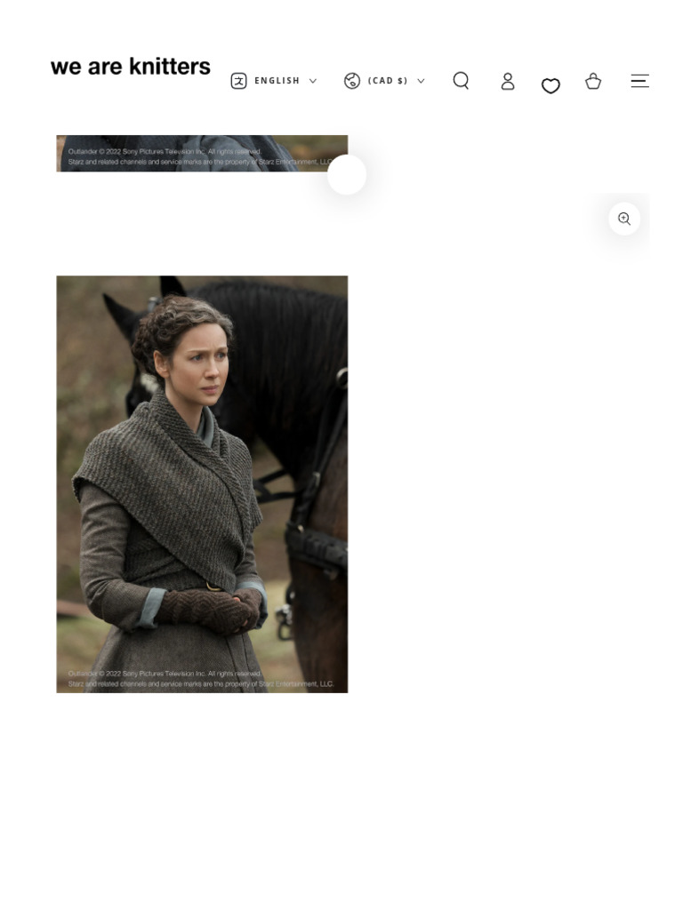 Outlander-Inspired Wrap Knitting Pattern | PDF | Knitting | Crochet
