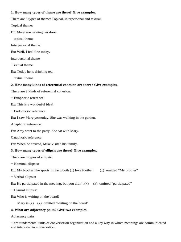 Revision Exercises For Midterm | PDF | Syntax | Language Mechanics